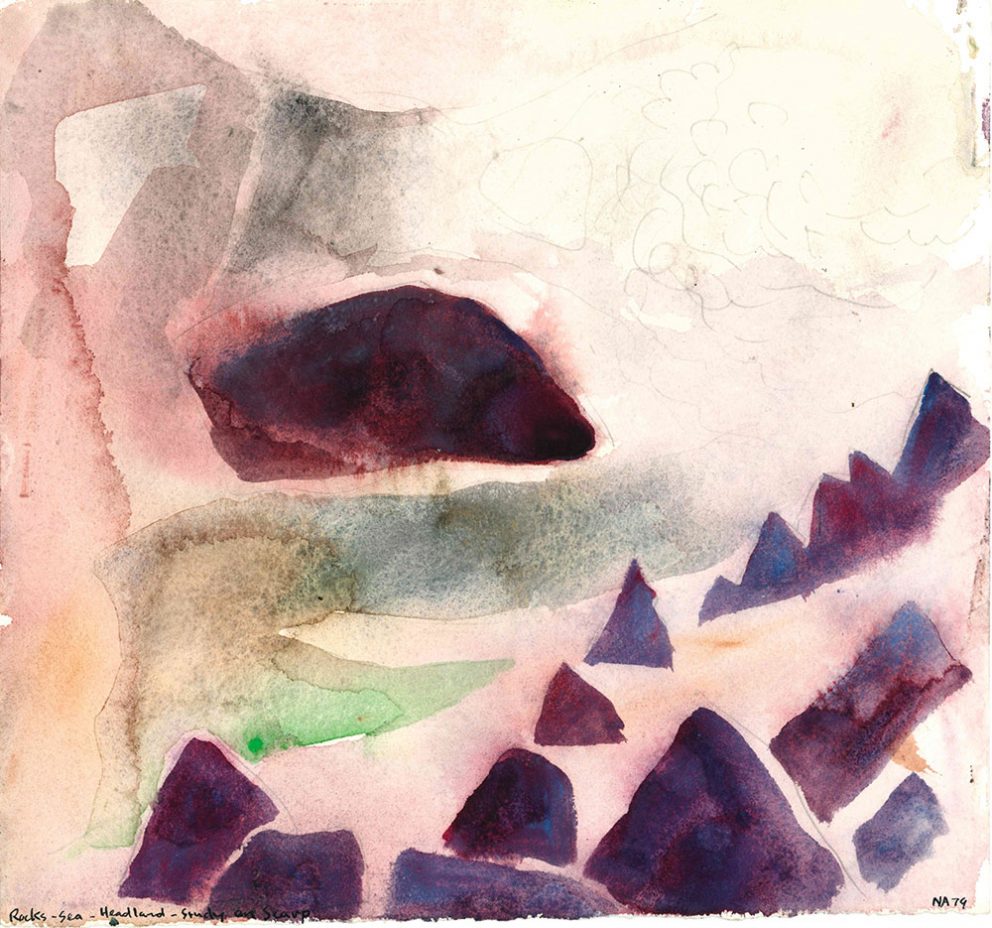 Norman Adams, Watercolours Four Distinctive Landscapes - Gavagan Art ...