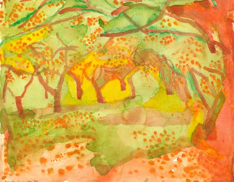 Norman Adams, Watercolours Four Distinctive Landscapes - Gavagan ...