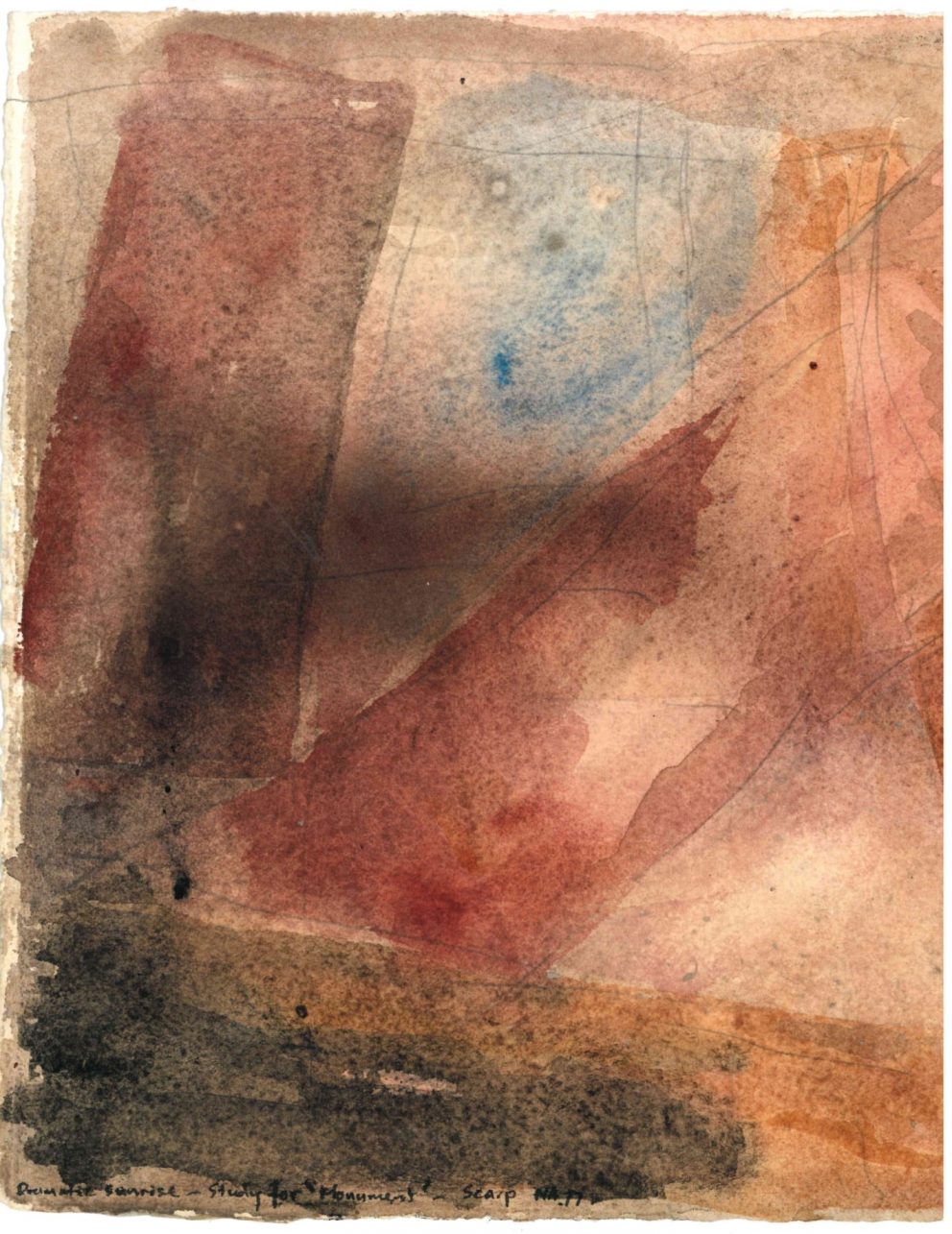 Norman Adams, Watercolours Four Distinctive Landscapes - Gavagan Art ...